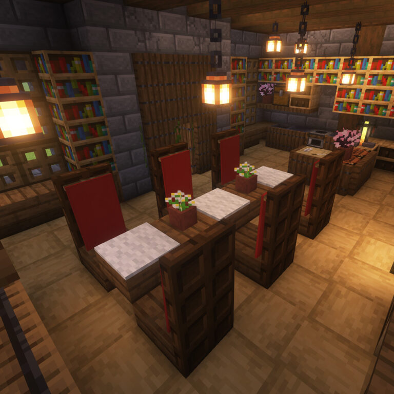 Medieval Riverside House Minecraft Build by Batcheen