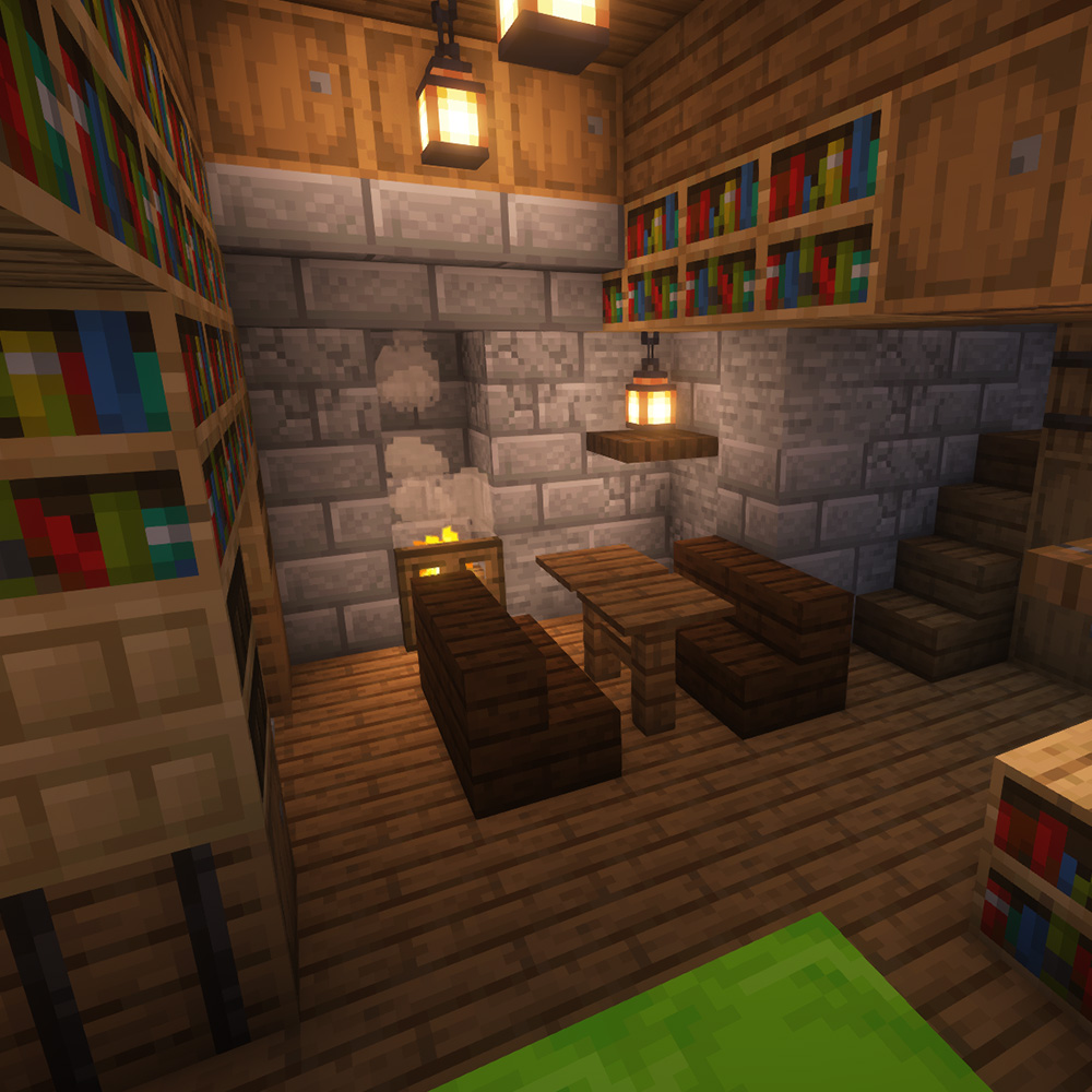 Medieval Stone House with Tower Minecraft Build by Batcheen