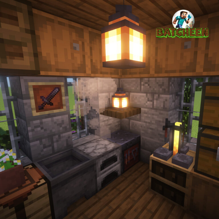 Medieval Stone House Minecraft Build by Batcheen