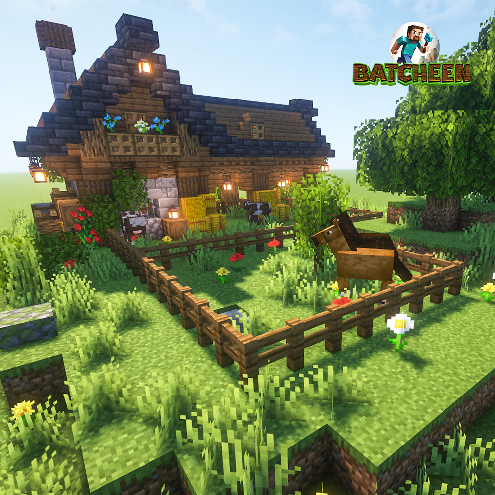 Rustic Medieval House - Minecraft Build by Batcheen
