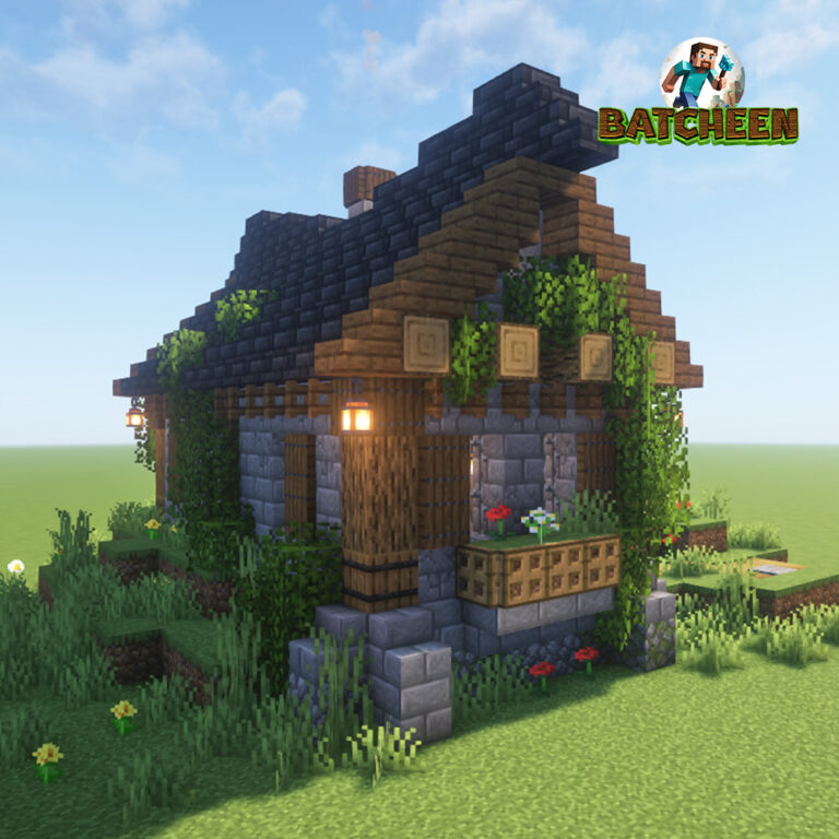 Small Medieval Cottage - Minecraft Build by Batcheen