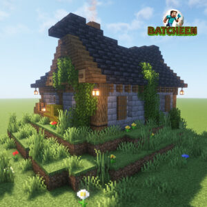 Small Medieval Cottage - Minecraft Build by Batcheen