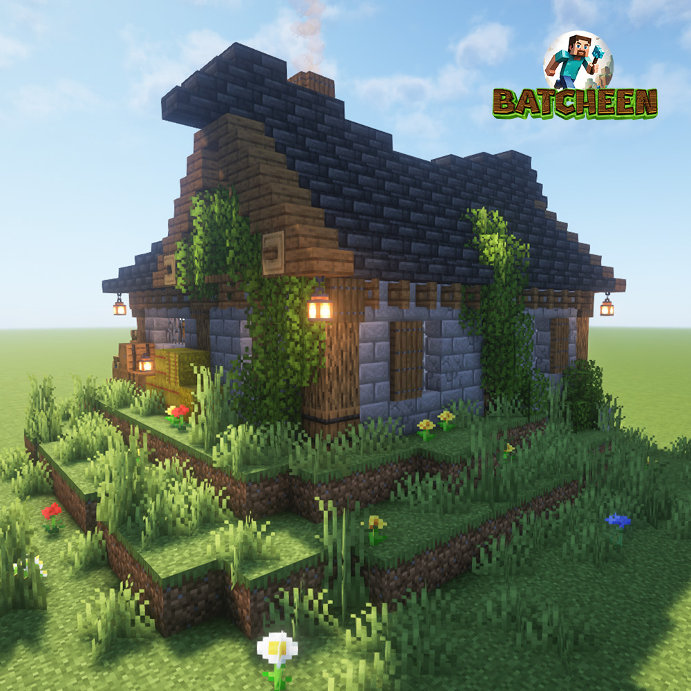 Small Medieval Cottage - Minecraft Build by Batcheen