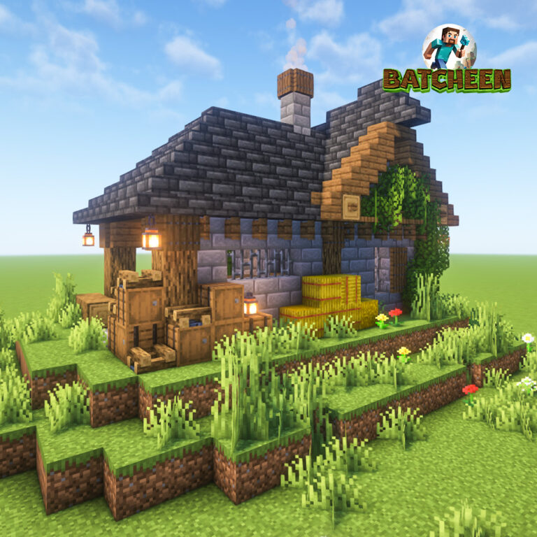 Small Medieval Cottage - Minecraft Build by Batcheen
