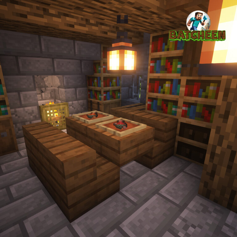 Rustic Stone House - Minecraft Build by Batcheen