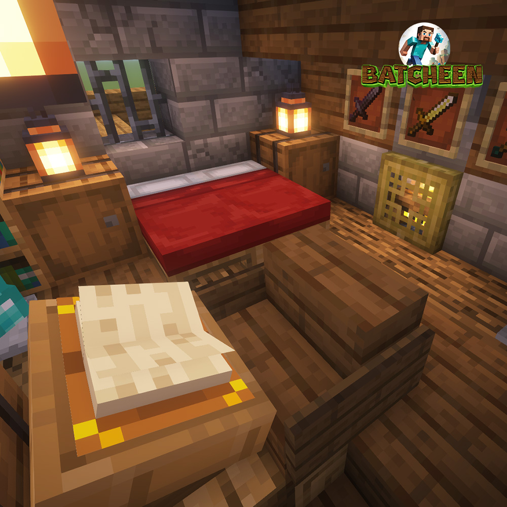 Rustic Stone House - Minecraft Build by Batcheen