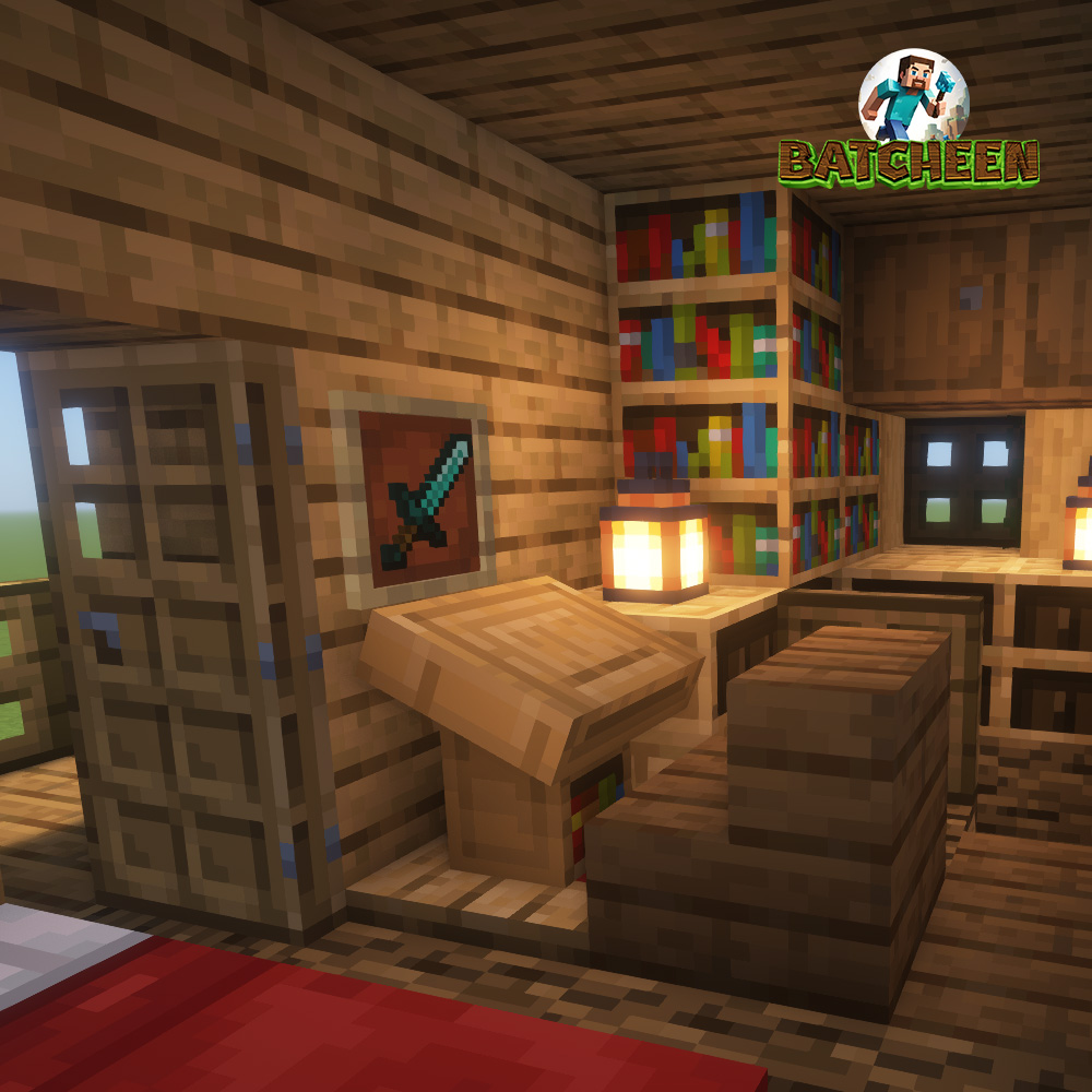 Rustic Wooden House - Minecraft Build by Batcheen
